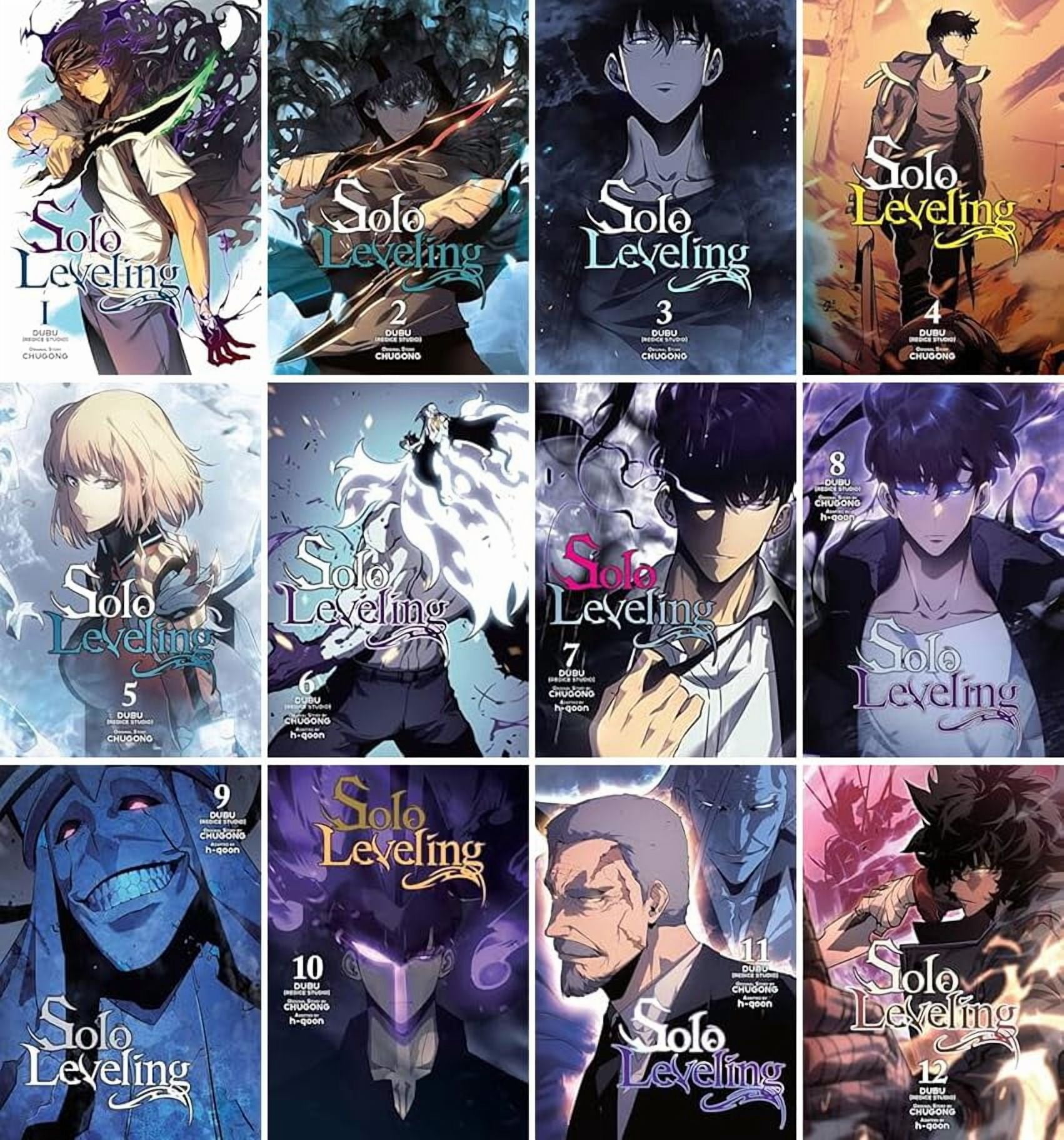 Solo Leveling Manga Series 12 Collection Books Set Vol 1-12 by Chugong ...