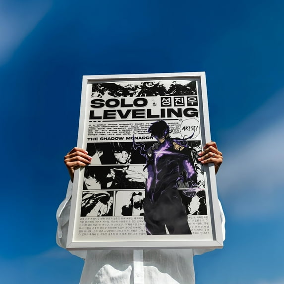 Solo Leveling – Manhwa & Anime | Sung Jin-Woo | Shadow Monarch Fanart ...
