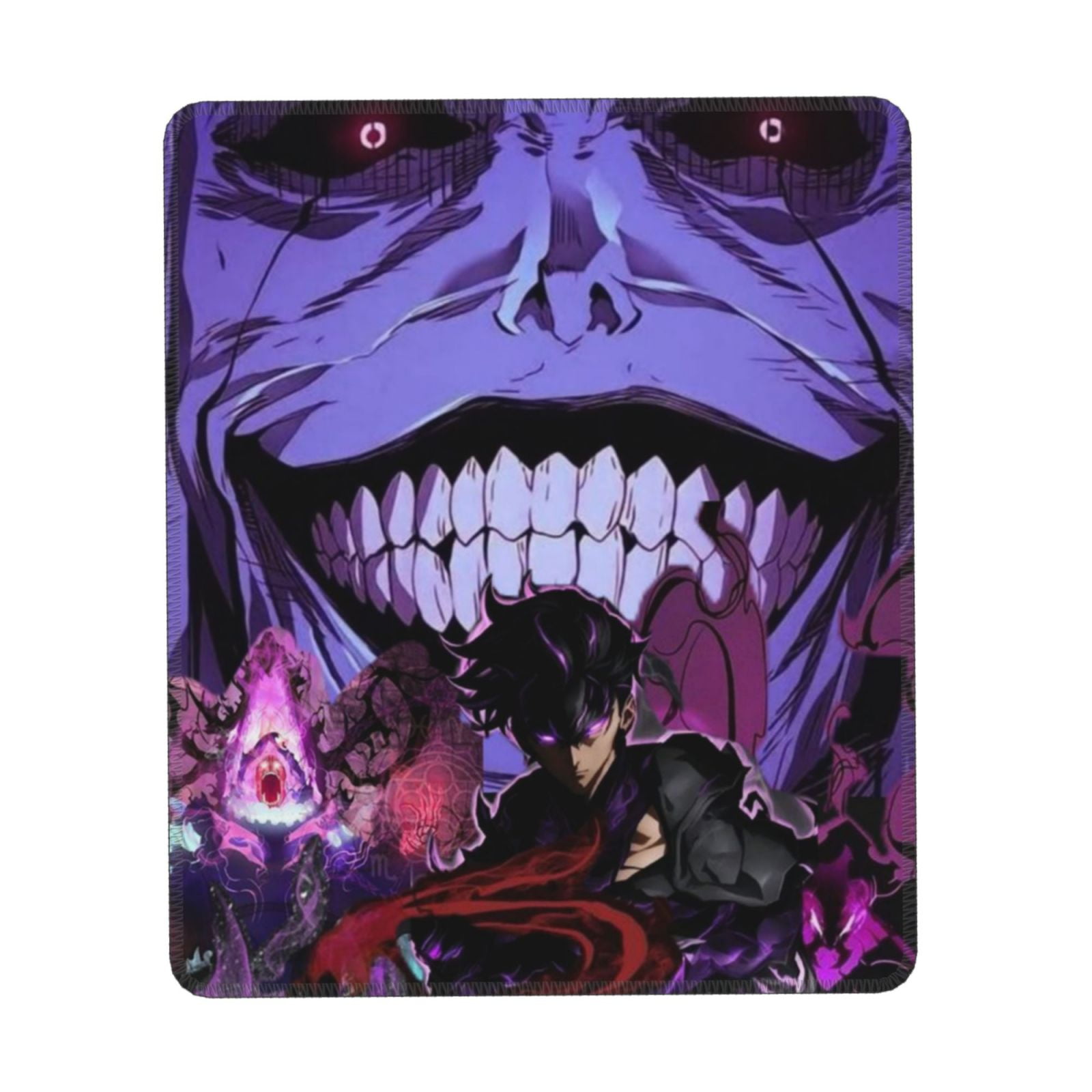 Solo Leveling Mouse Pad 10 X 12 Inch Non-Slip Keyboard Mat Rubber Base ...