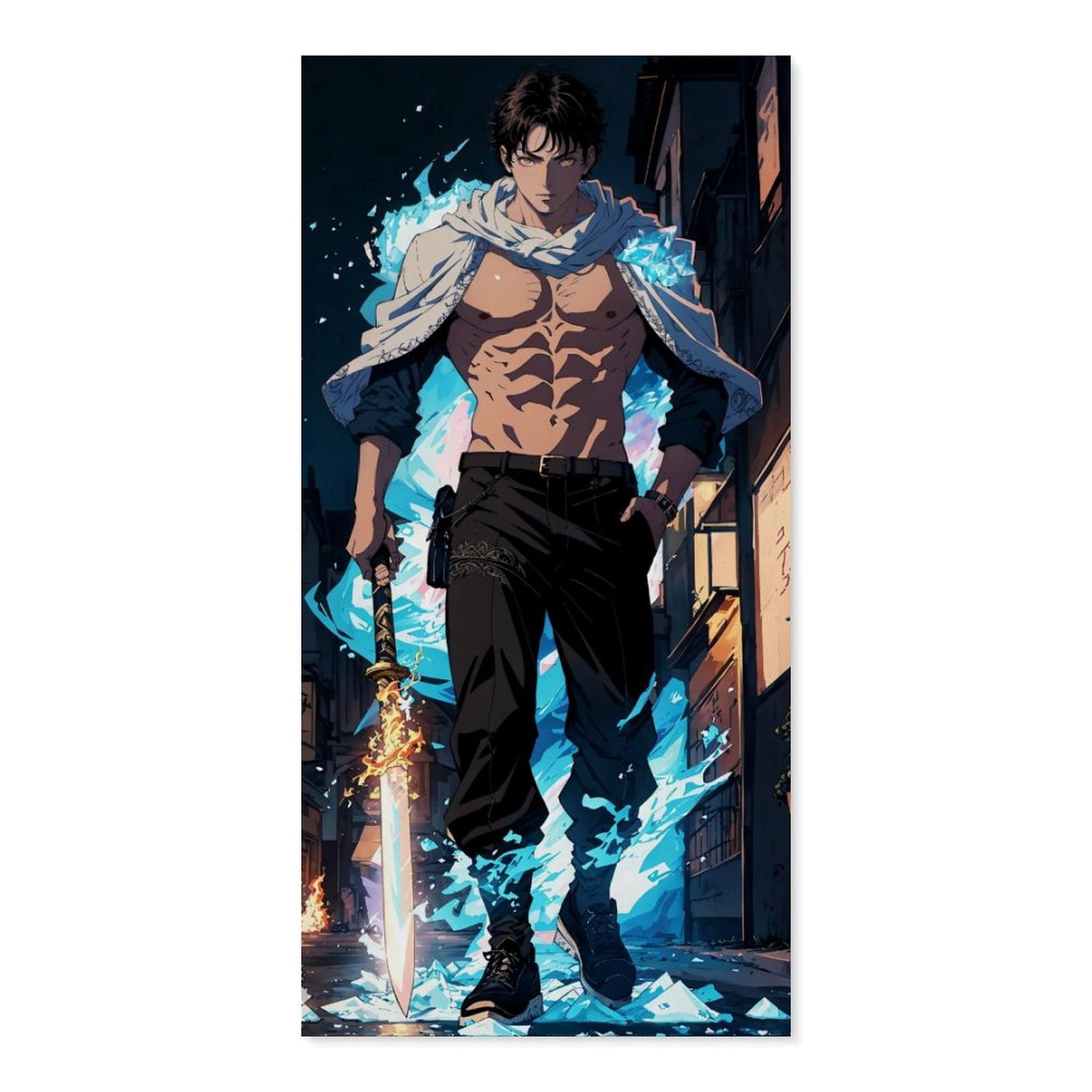Solo Leveling Poster Anime Hanging Picture Wall Art for Dorm Bedroom ...