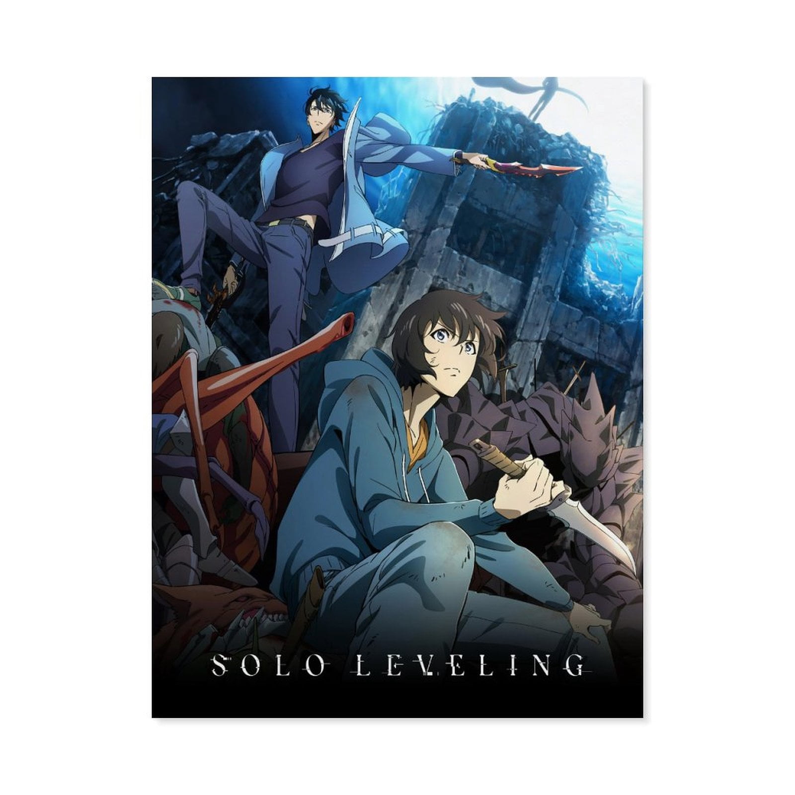 Solo Leveling Poster Anime Hanging Picture Wall Art for Dorm Bedroom ...