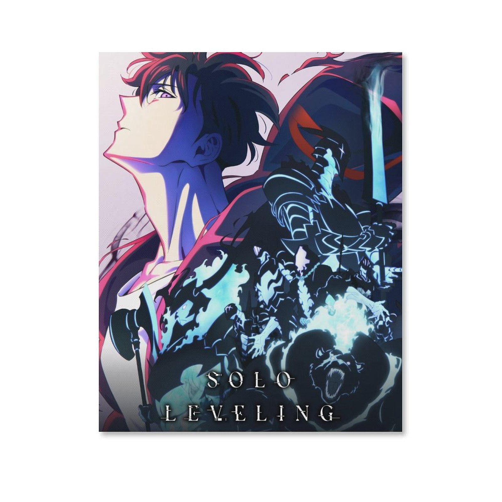 Solo Leveling Poster Anime Hanging Picture Wall Art for Dorm Bedroom ...