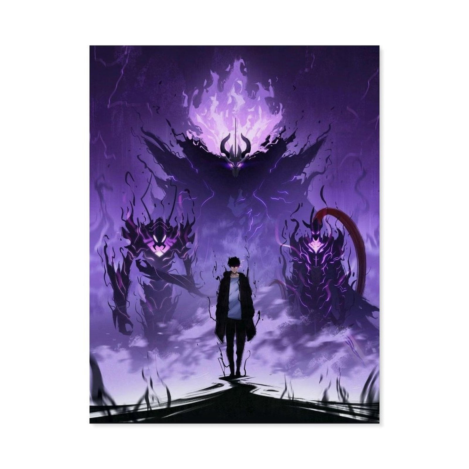 Solo Leveling Poster Anime Hanging Picture Wall Art for Dorm Bedroom ...