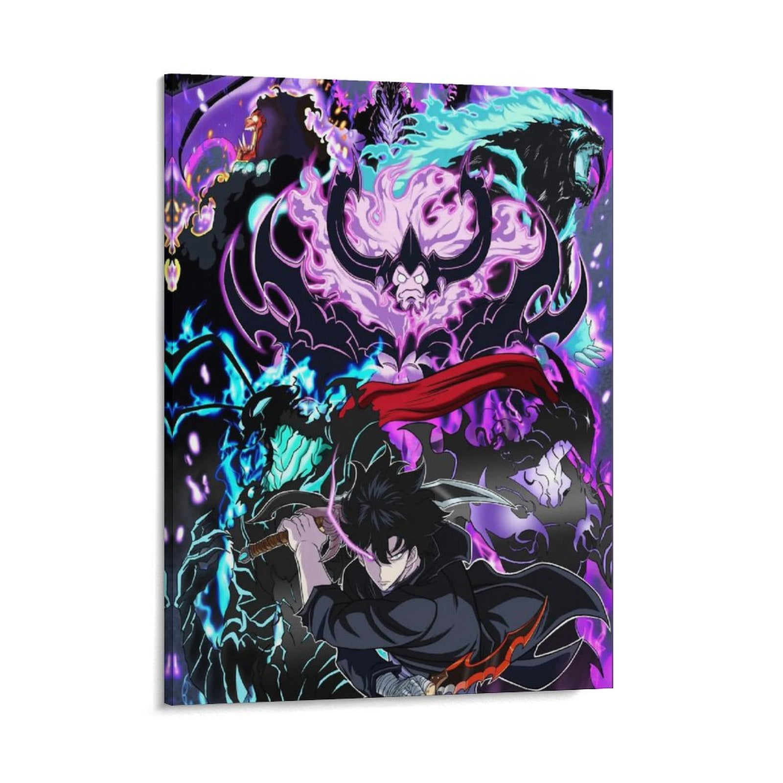 Solo Leveling Poster Anime Hanging Picture Wall Art for Dorm Bedroom ...