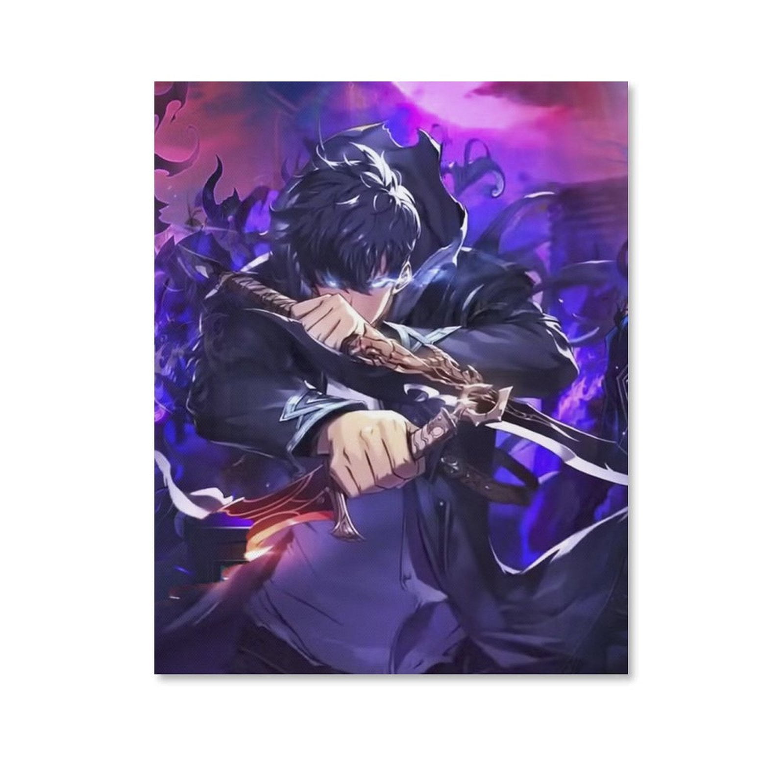 Solo Leveling Poster Anime Hanging Picture Wall Art for Dorm Bedroom ...
