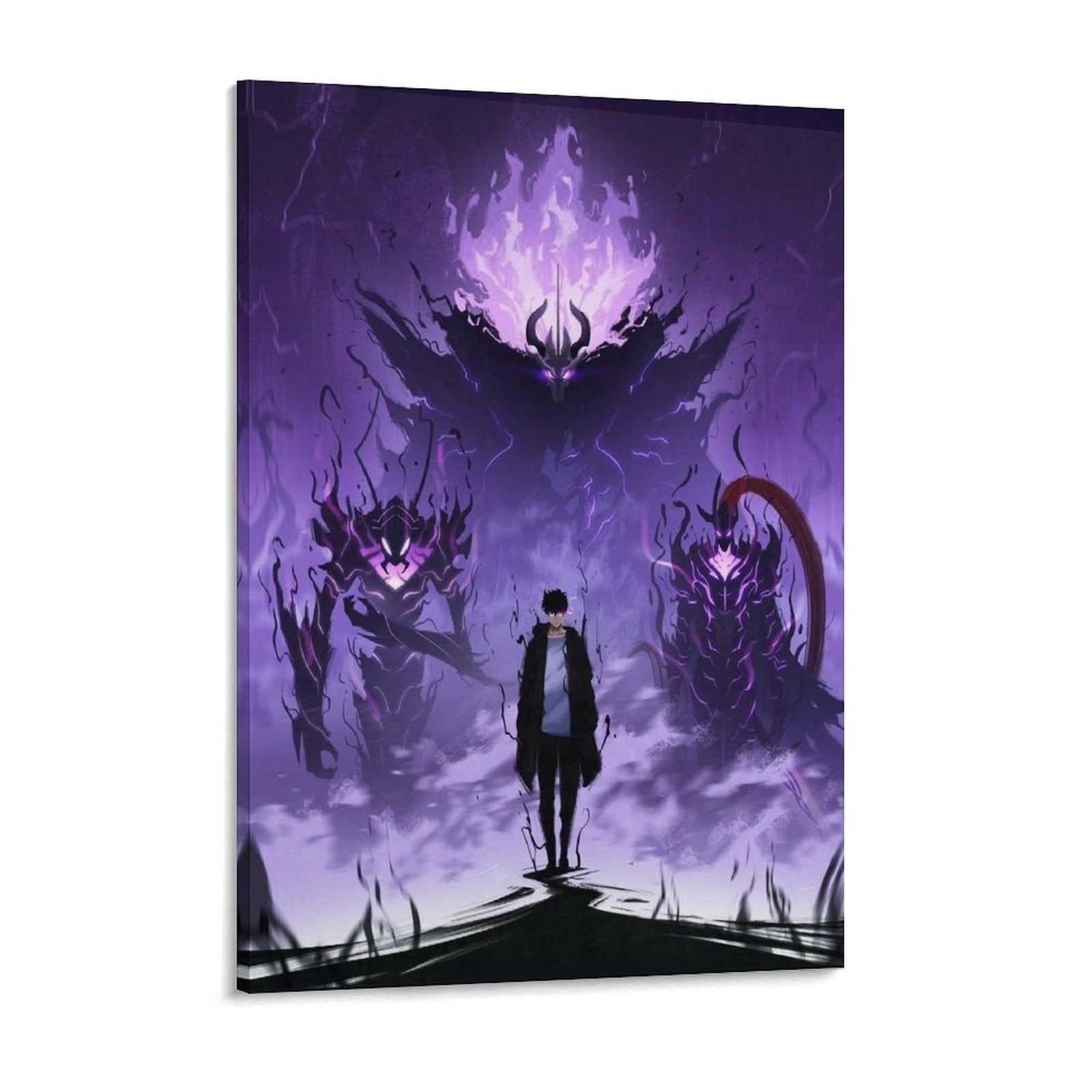 Solo Leveling Poster Anime Hanging Picture Wall Art for Dorm Bedroom ...