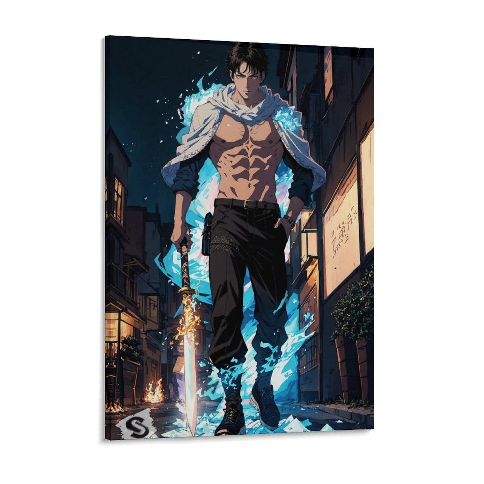 Solo Leveling Poster Anime Hanging Picture Wall Art for Dorm Bedroom ...