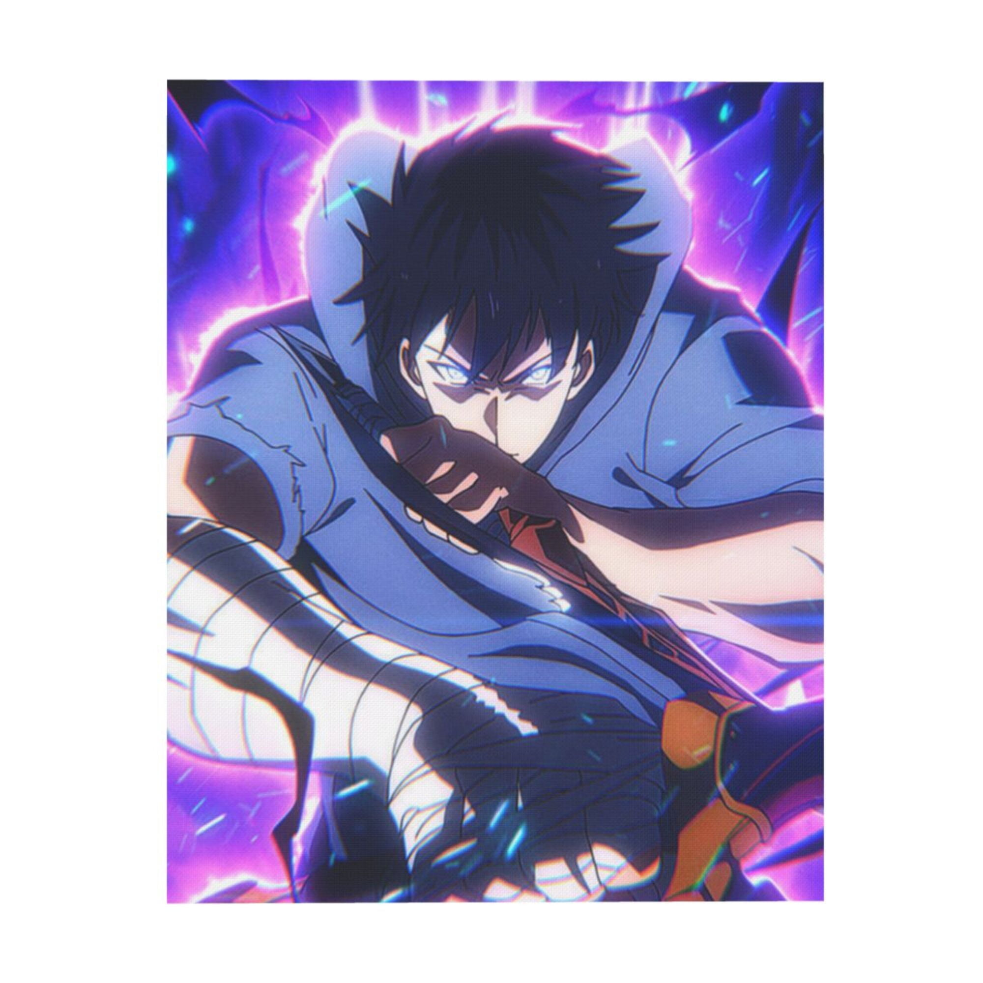 Solo Leveling Poster, Japanese Anime Canvas Decorative Poster, Wall Art ...