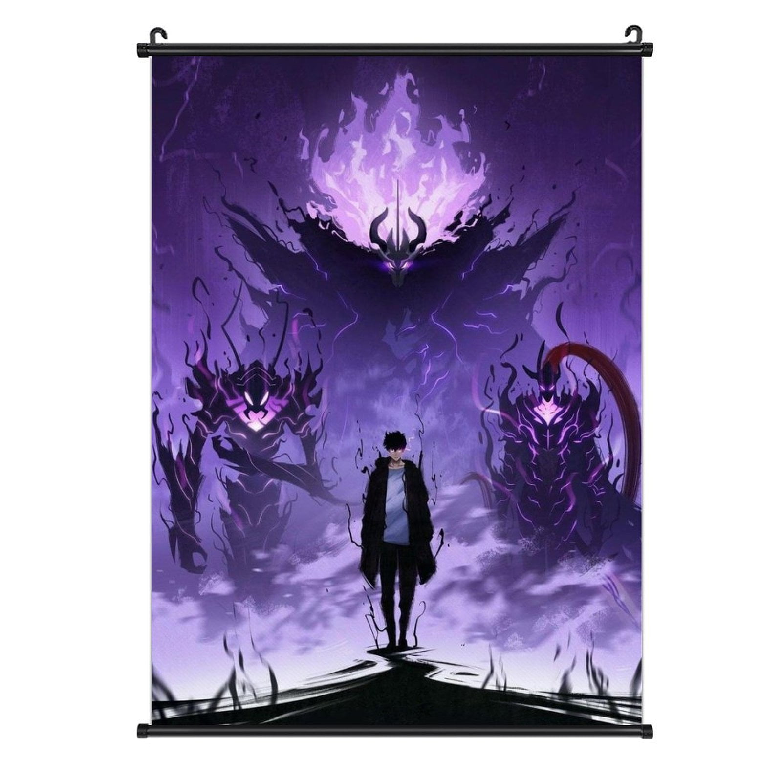 Solo Leveling Poster Scroll Poster Art Prints Home Decoration Wall ...