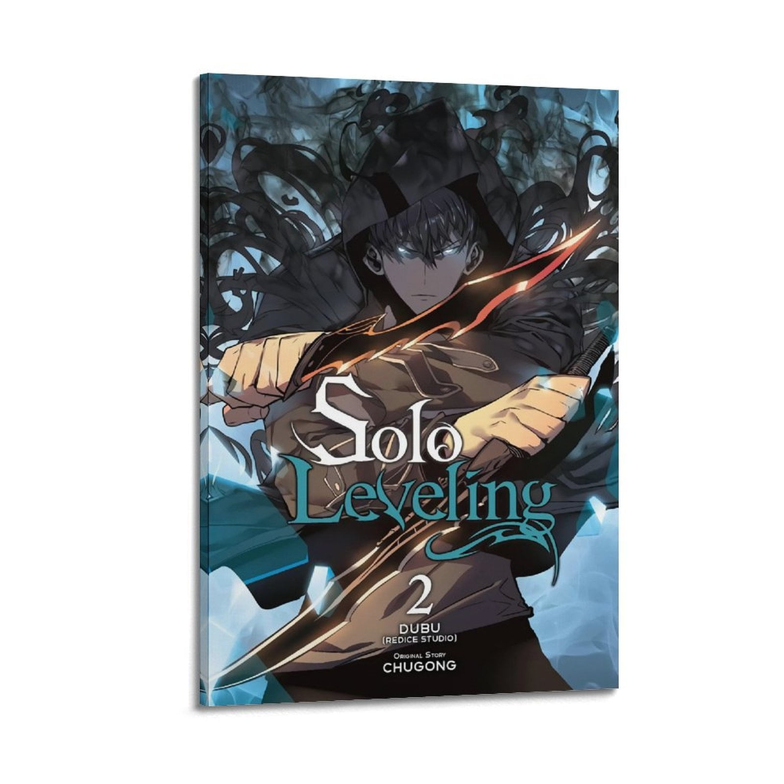 Solo Leveling Poster Wall Art Canvas Aesthetic Music And Movies ...