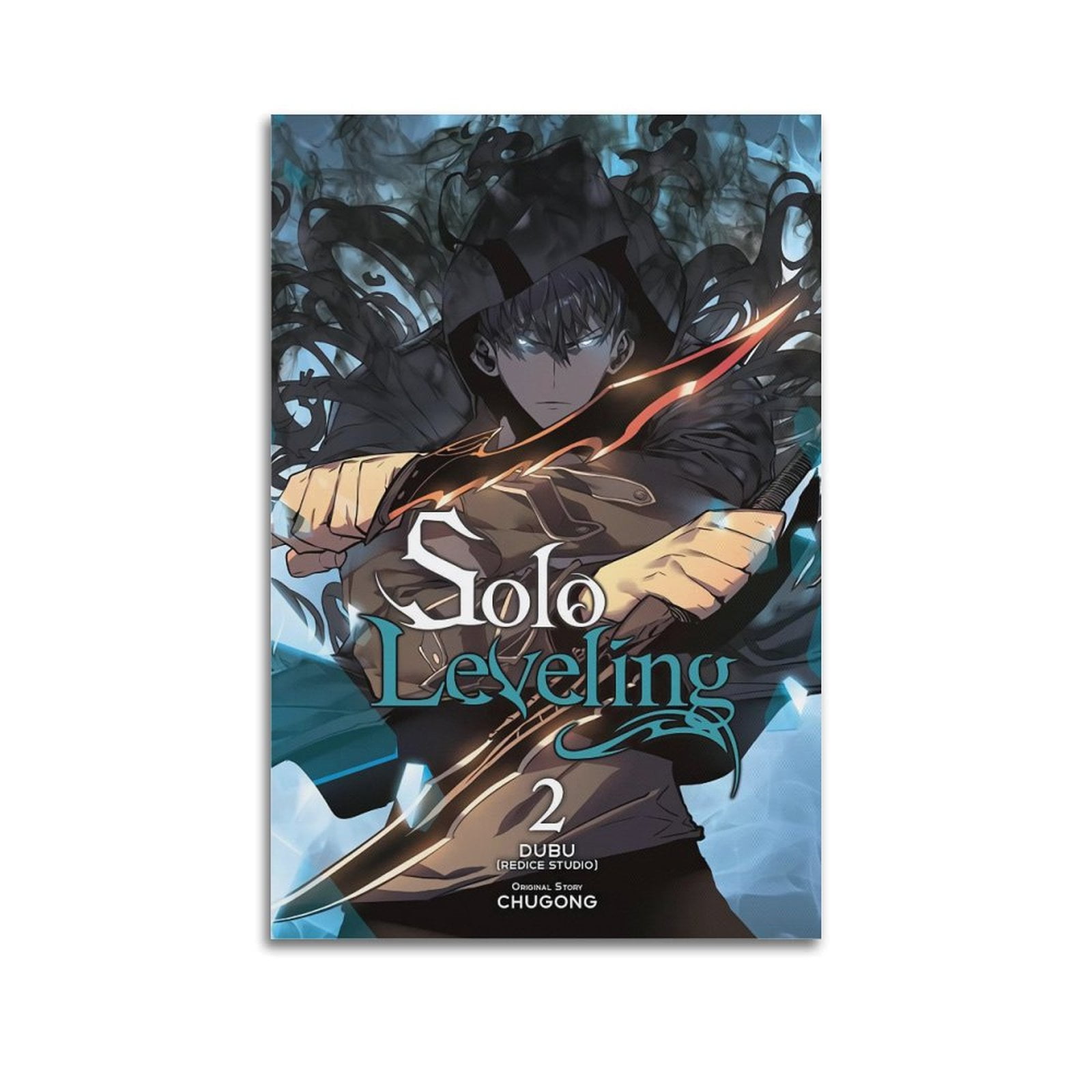 Solo Leveling Poster Wall Art Canvas Aesthetic Music And Movies ...