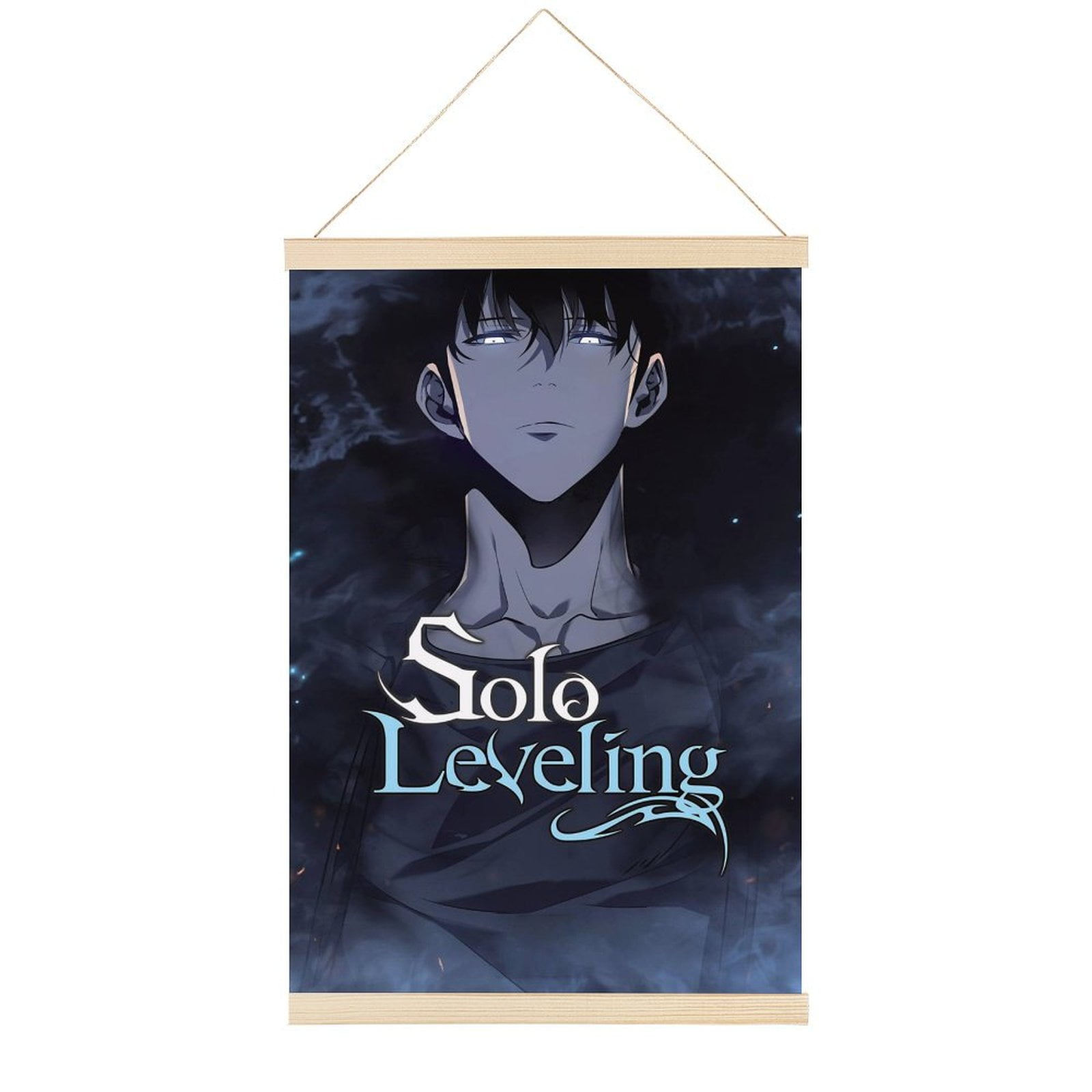 Solo Leveling Poster, Wooden Magnet Suction Frame Hanging Painting ...