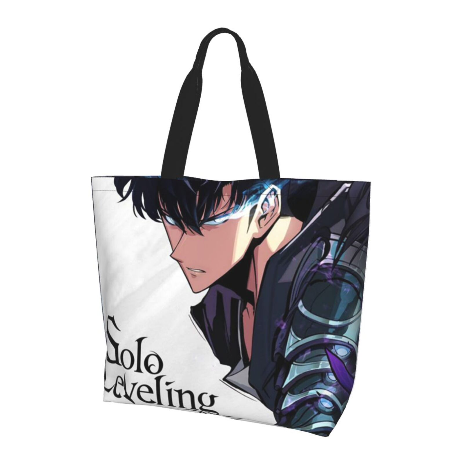 Solo Leveling Reusable Grocery Bags Shoulder Bag Large Capacity ...