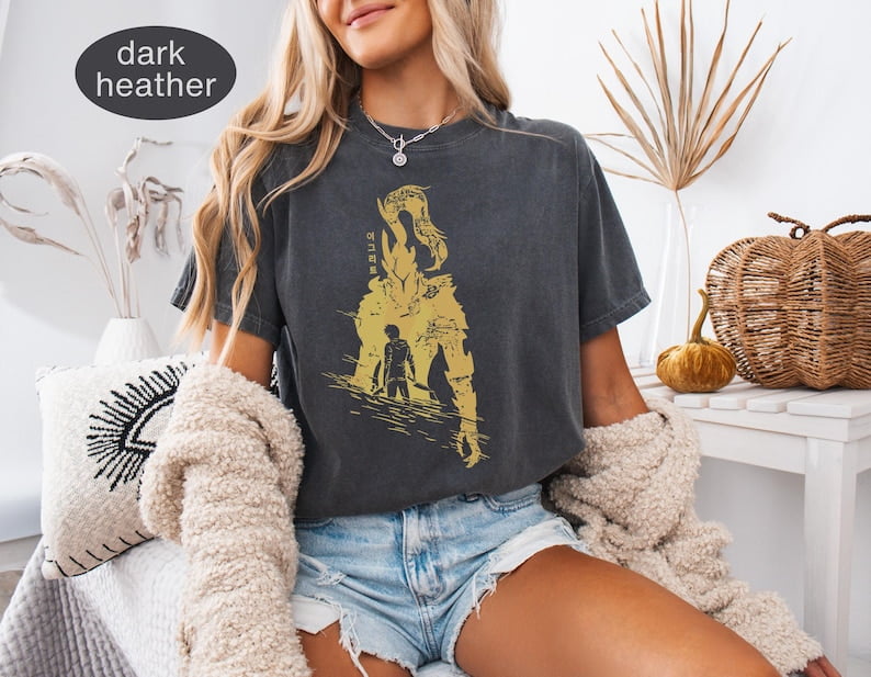 Solo Leveling Shirt – Shadow Monarch Anime Tee – Dark Fantasy Manga ...