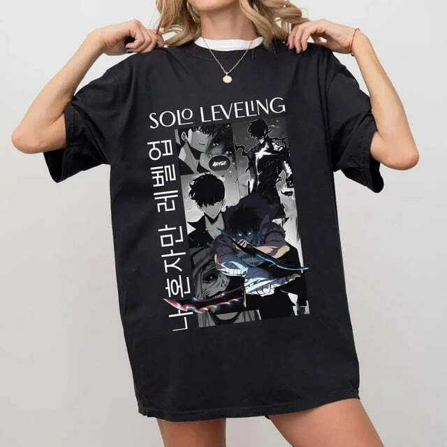 Solo Leveling Shirt, Solo Leveling Merch, Anime Lover Shirt - Walmart.com