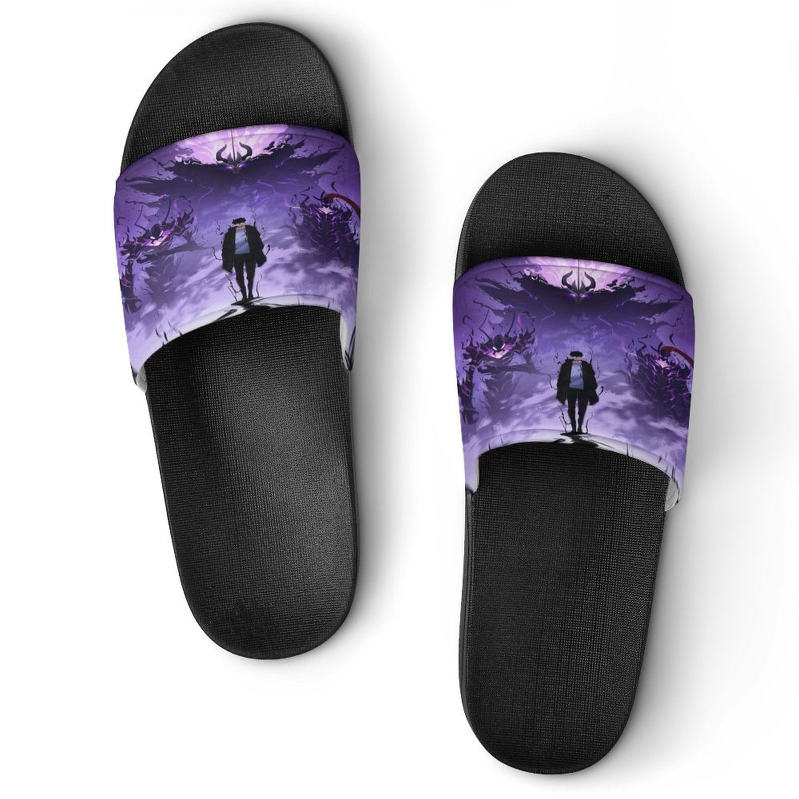 Solo Leveling Slides Sandals House Slippers Non-Slip Indoor Bathroom ...
