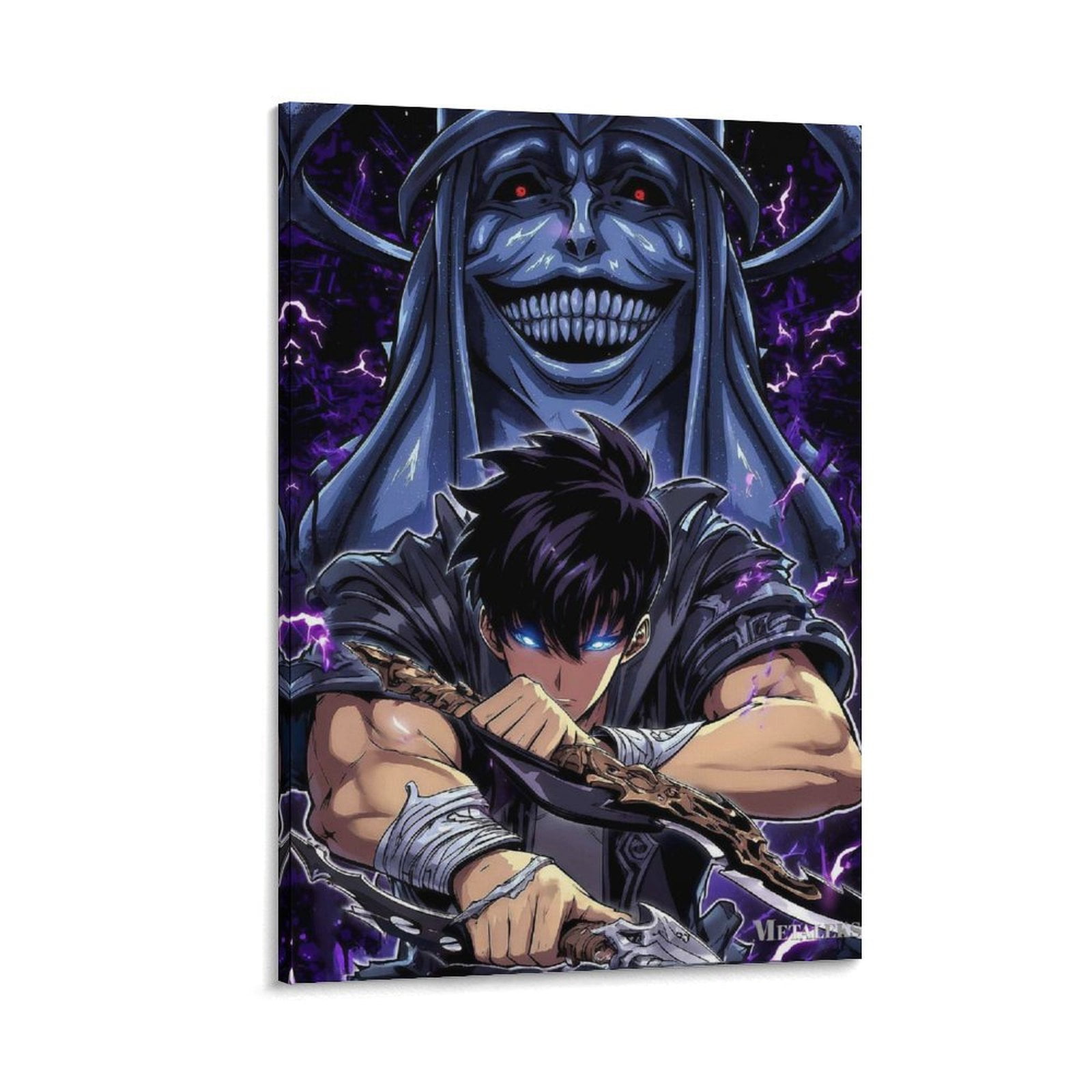 Solo Leveling Sung Jin Woo Anime Poster (12) Gifts Canvas Painting ...