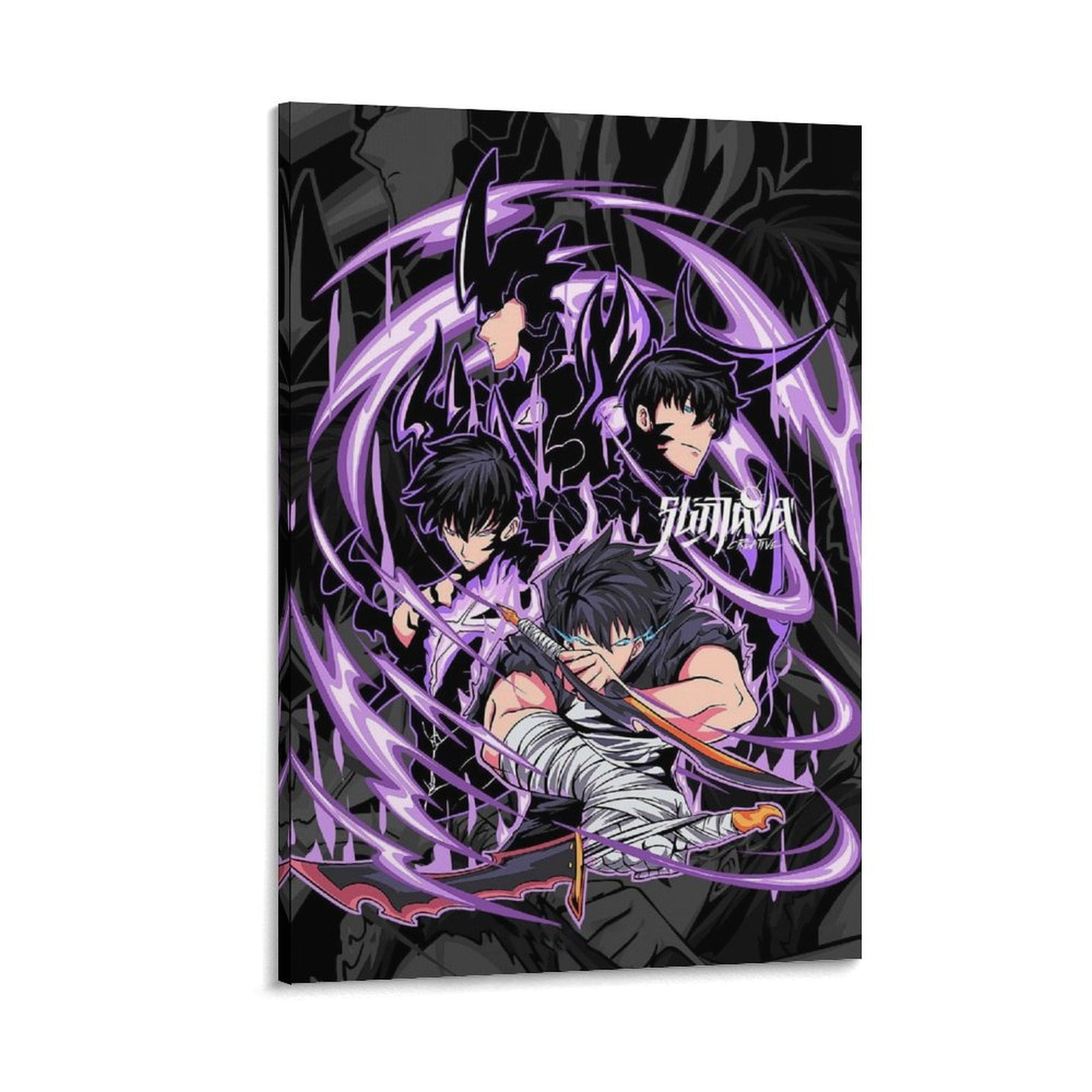 Solo Leveling Sung Jin Woo Anime Poster (15) Posters Wall Art Painting ...