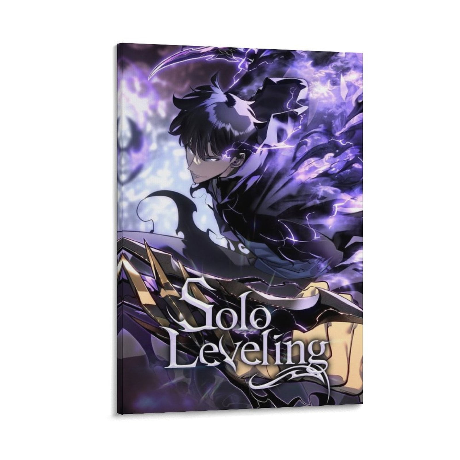 Solo Leveling Sung Jin Woo Anime Poster (17) Gifts Canvas Painting ...