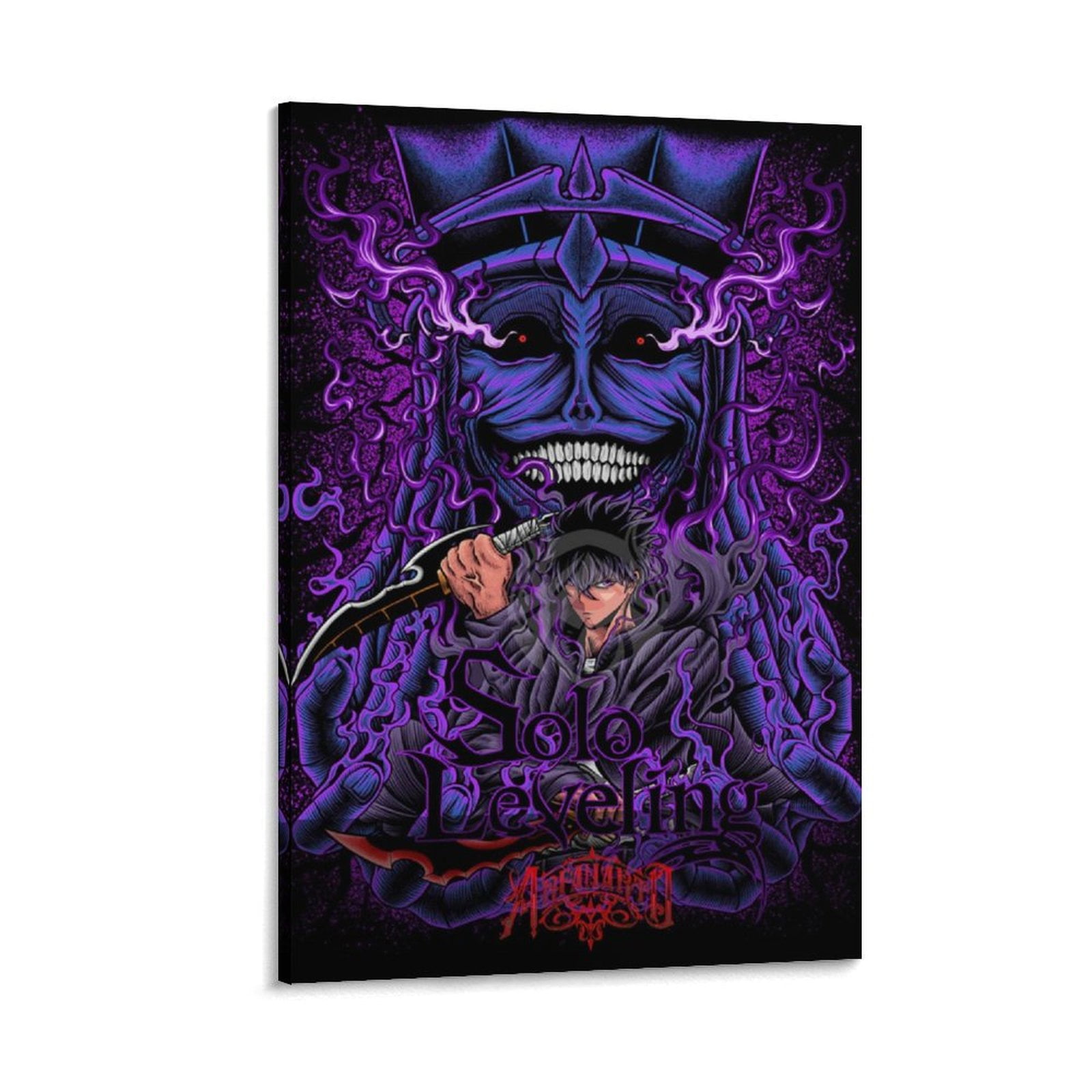 Solo Leveling Sung Jin Woo Anime Poster (20) Posters Art Print Wall ...