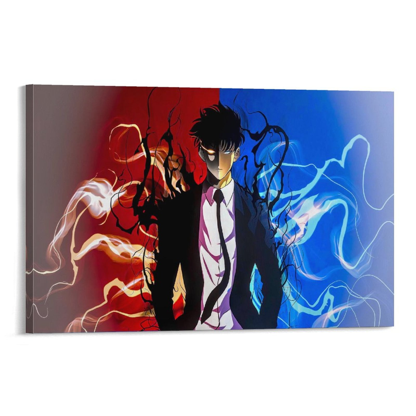 Solo Leveling Sung Jin Woo Anime Poster (27) Gifts Canvas Painting ...