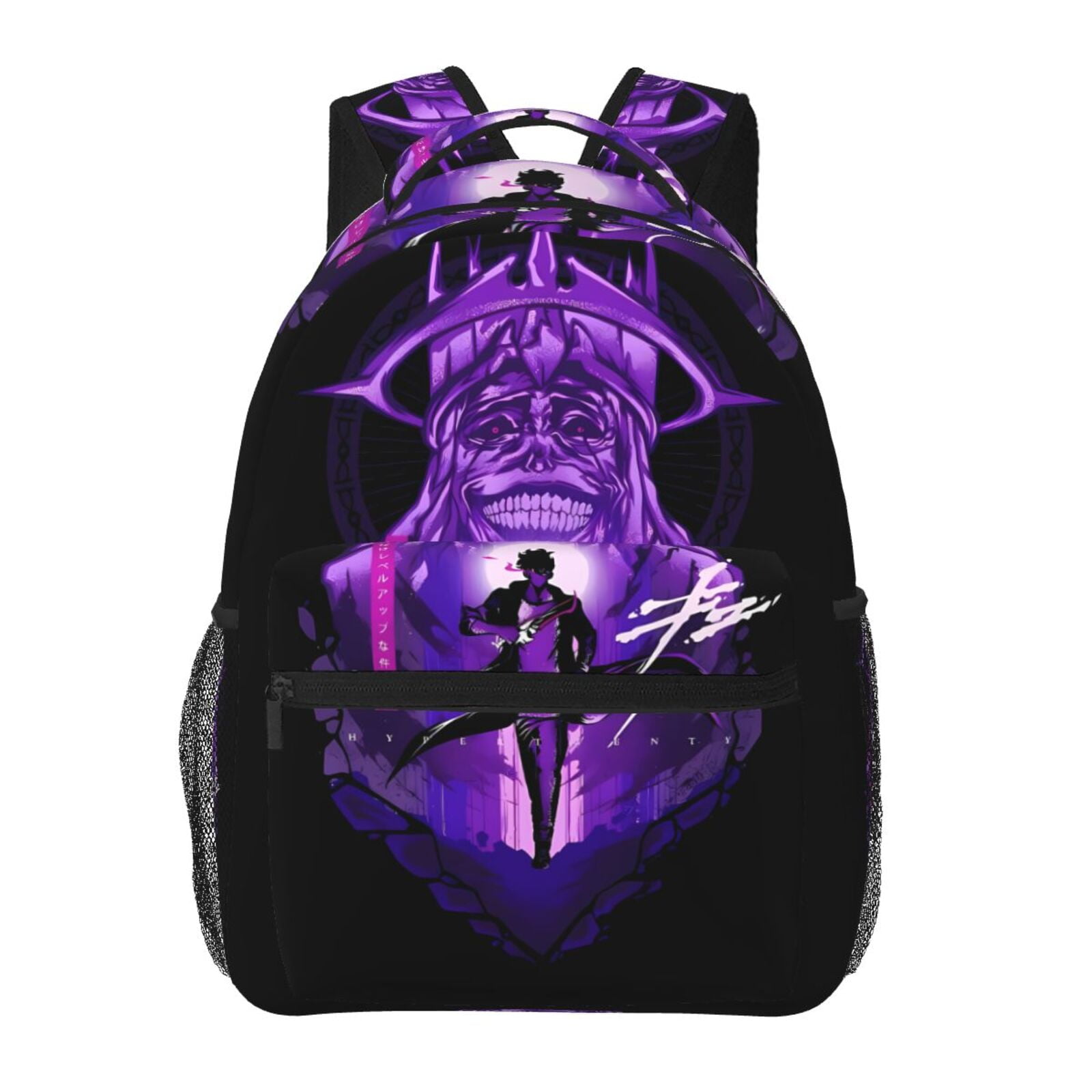 Solo Leveling Sung Jinwoo Backpack Lightweight Bookbag Casual Daypack ...