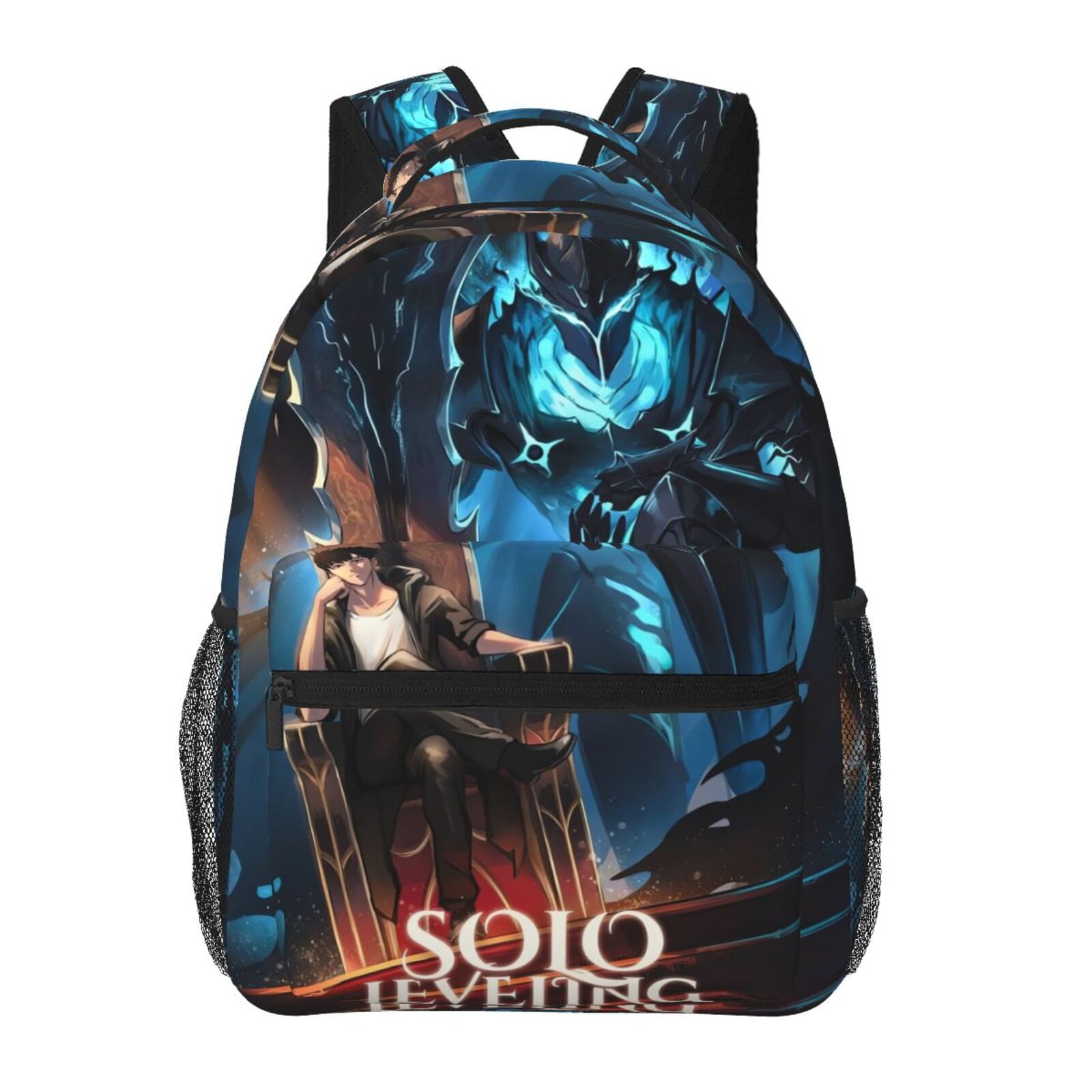 Solo Leveling Sung Jinwoo Backpack Travel Casual Daypack College ...