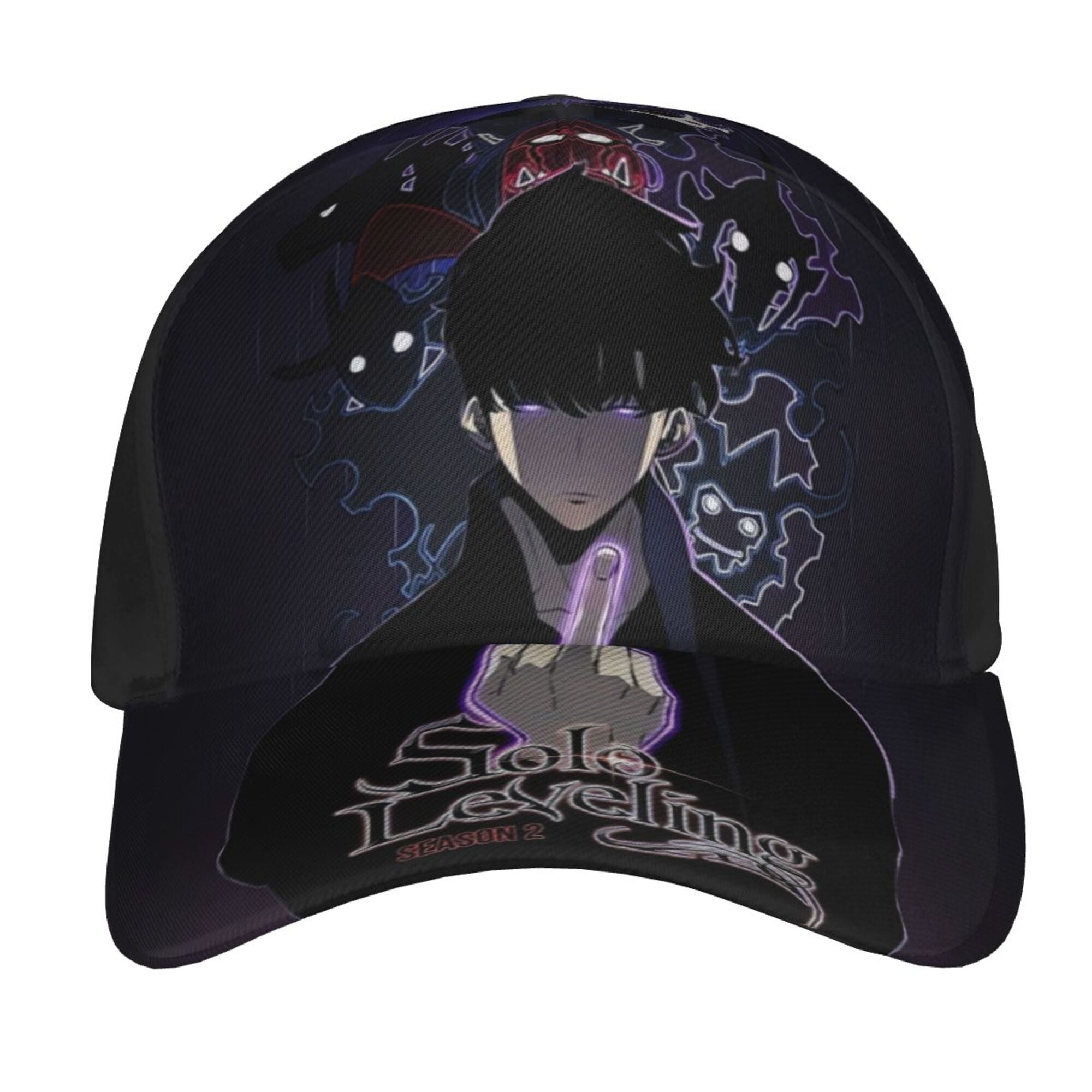 Solo Leveling Sung Jinwoo Baseball Hat Hip Hop Caps Sun Hat Outdoor ...