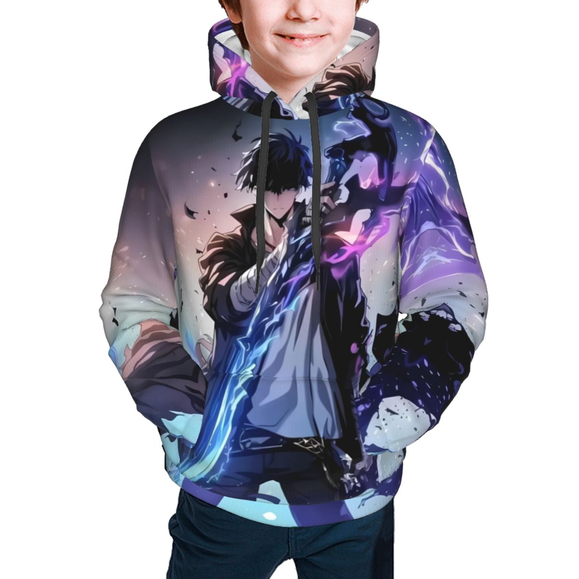 Solo Leveling Sung Jinwoo Kids' Hoodie 3d Print Sweatshirt Soft ...