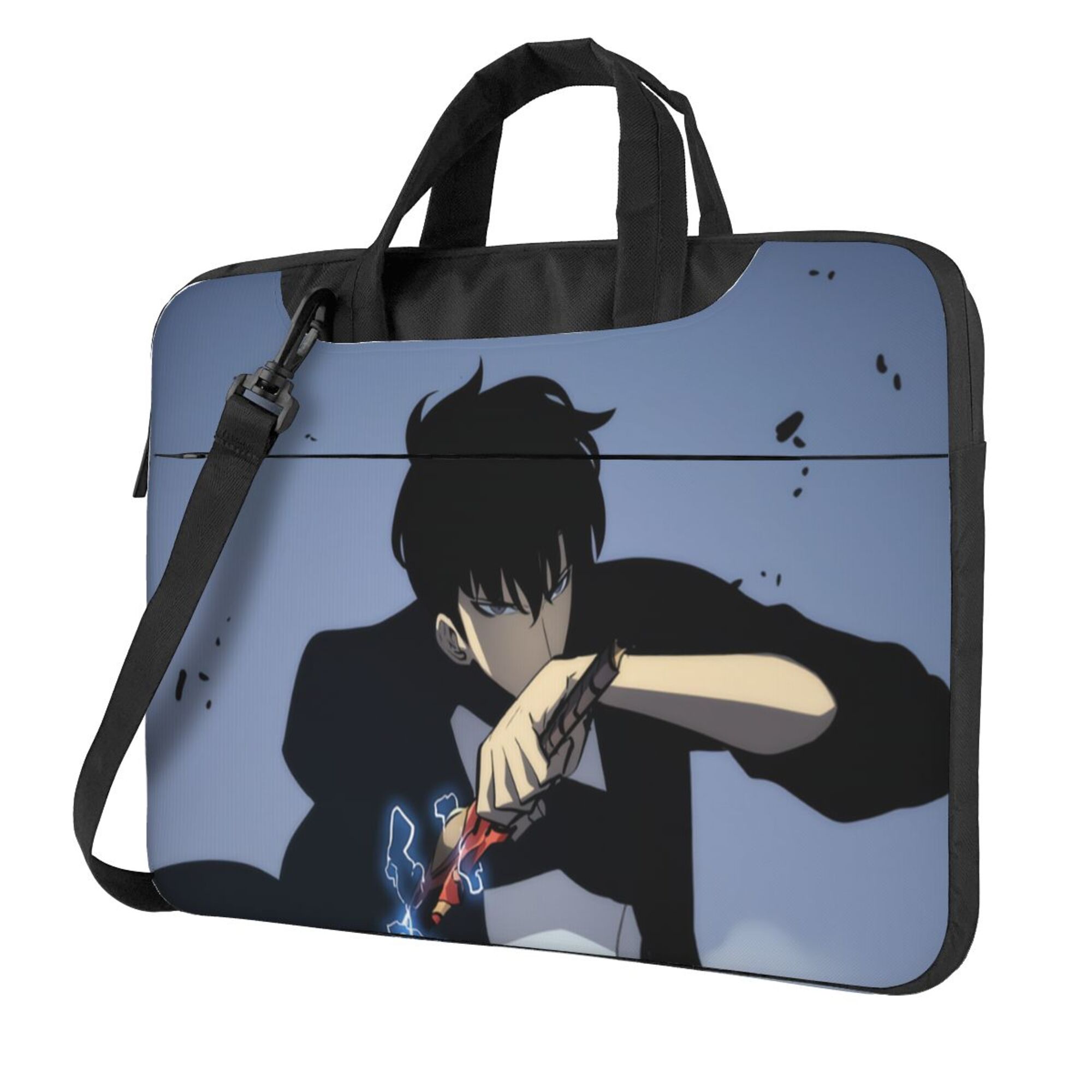 Solo Leveling Sung Jinwoo Laptop Bag Laptop Case Computer Notebook ...