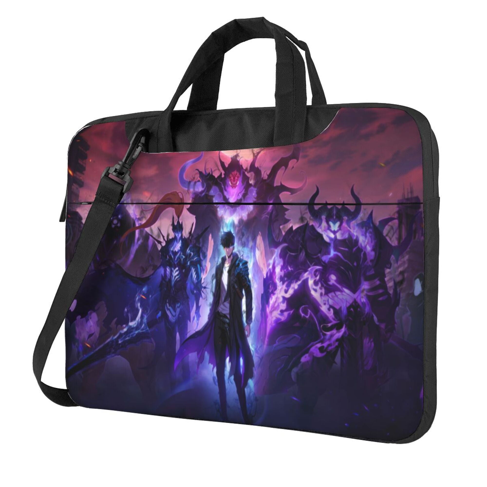 Solo Leveling Sung Jinwoo Laptop Bag Laptop Case Computer Notebook ...