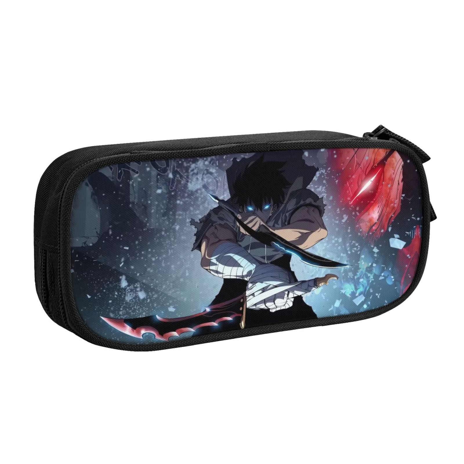 Solo Leveling Sung Jinwoo Pencil Case, Multipurpose Pencase ,Large ...