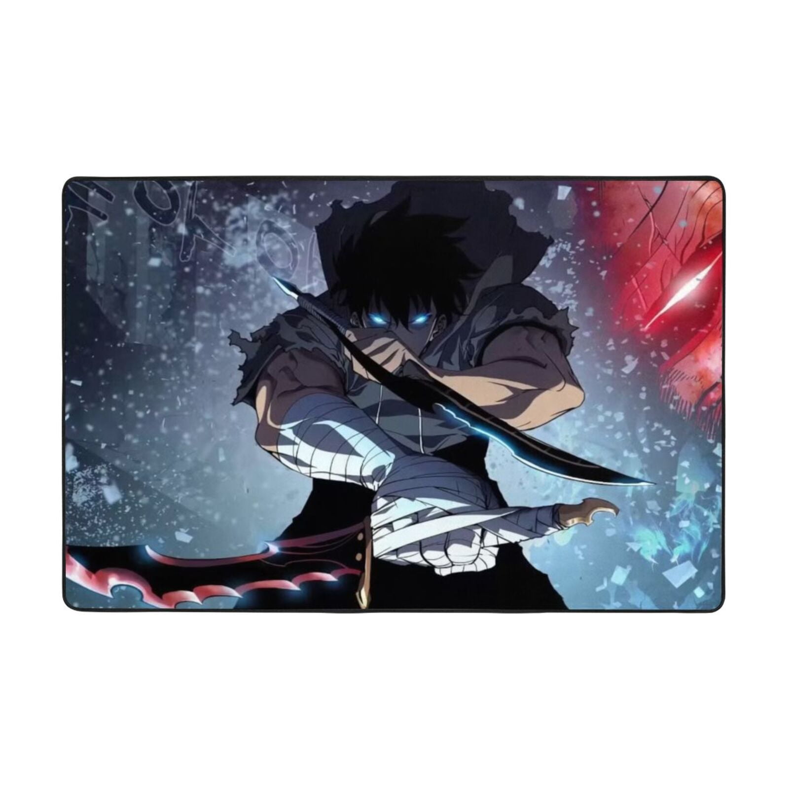 Solo Leveling Sung Jinwoo Rugs Washable Cover Floor Rug Carpets ...