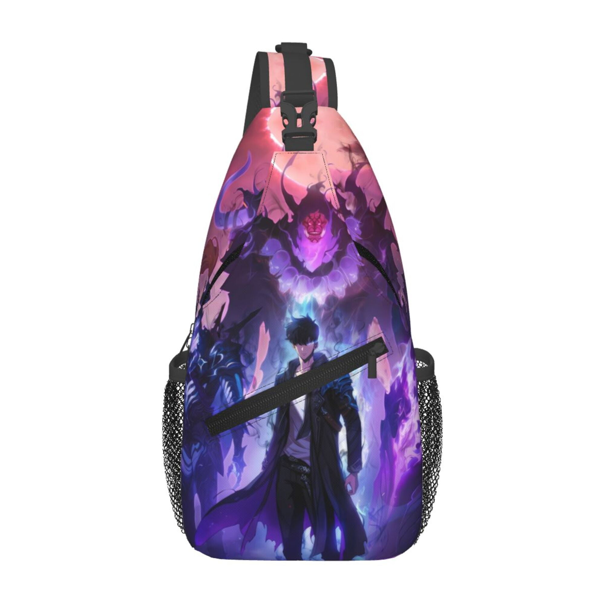 Solo Leveling Sung Jinwoo Sling Bag Crossbody Sling Backpack Chest Bag ...