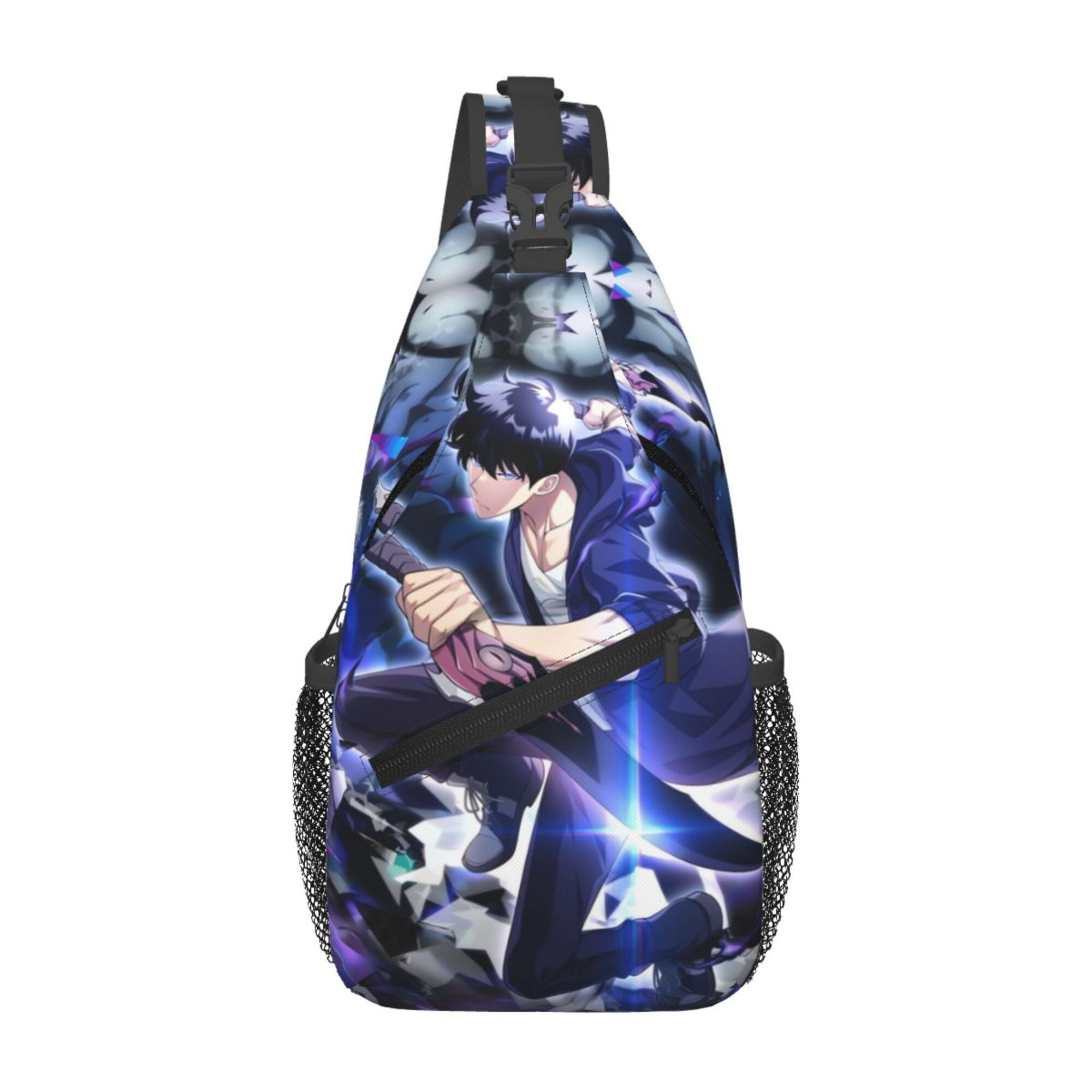 Solo Leveling Sung Jinwoo Sling Bag Crossbody Sling Backpack Chest Bag ...