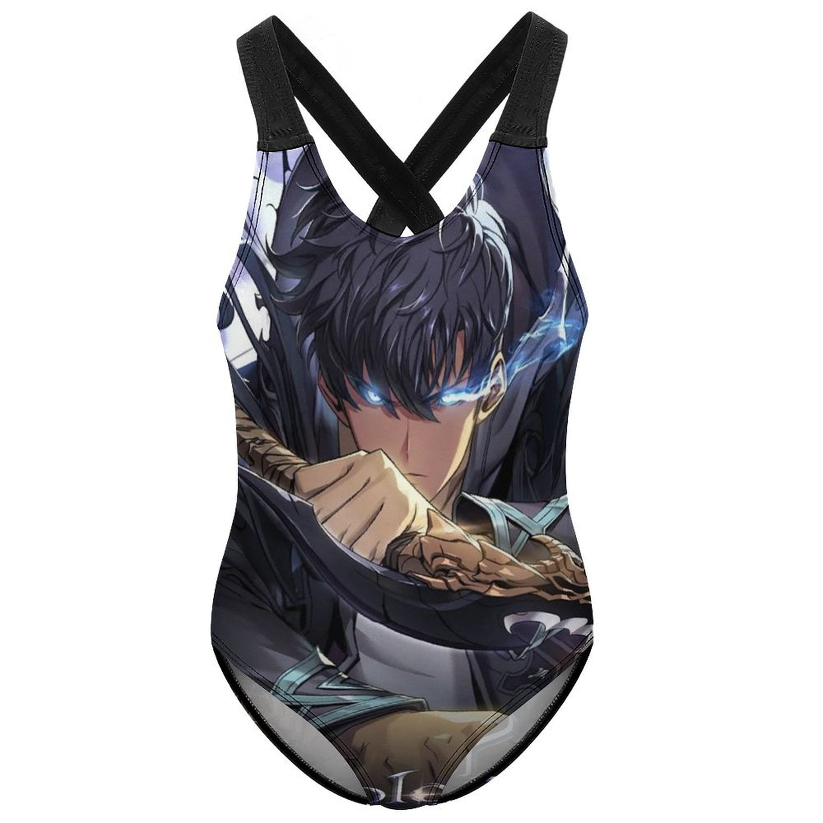 Solo Leveling Swimwear Kids' One-Piece Swimsuit Quick-Dry Cute Printed ...