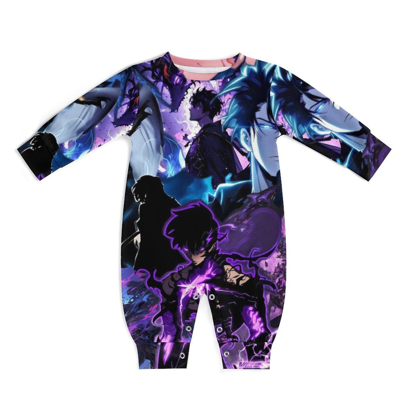 Solo Leveling Unisex Baby Boy Girl Rompers Long Sleeve Infant Jumpsuits ...