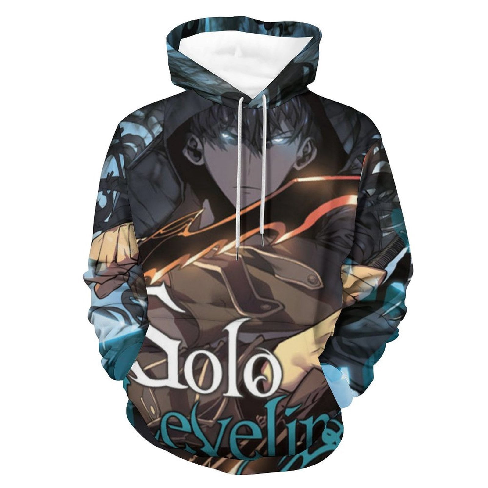 Solo Leveling Unisex Hoodies Sweatshirts Daily Casual Pullover Hooded ...
