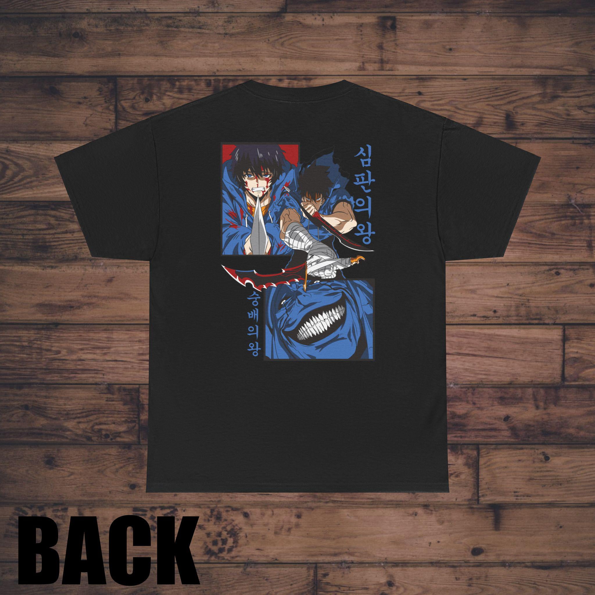 Solo Leveling Unisex Tee, Manga Fan Shirt, Graphic Print T-Shirt, Anime ...