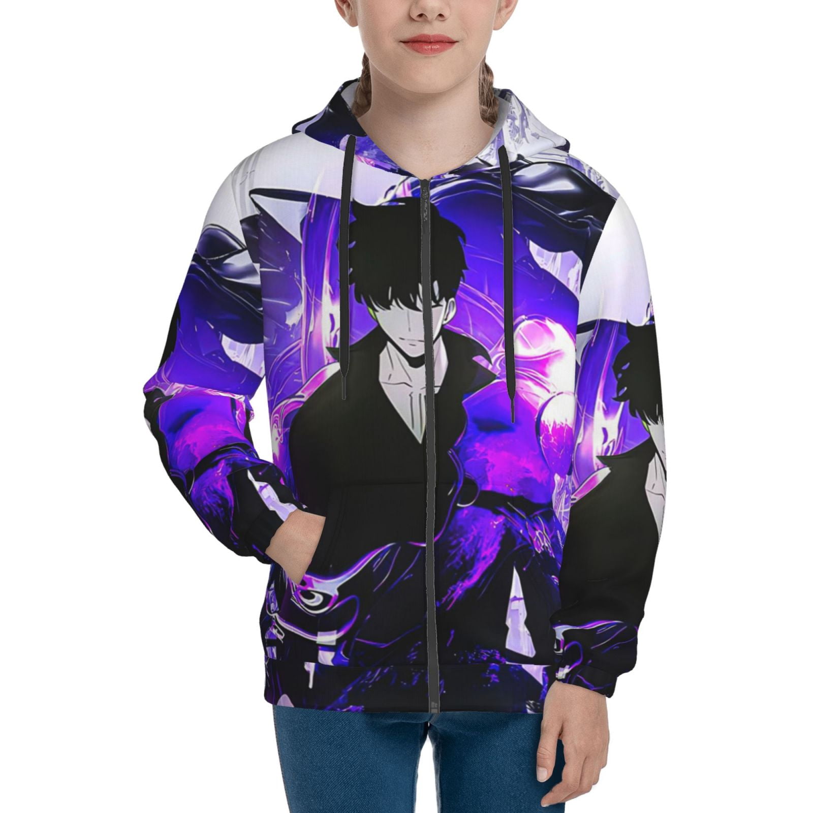Solo Leveling Youth Sweatshirt 3D Printed Hoodie Activewear Teenager ...