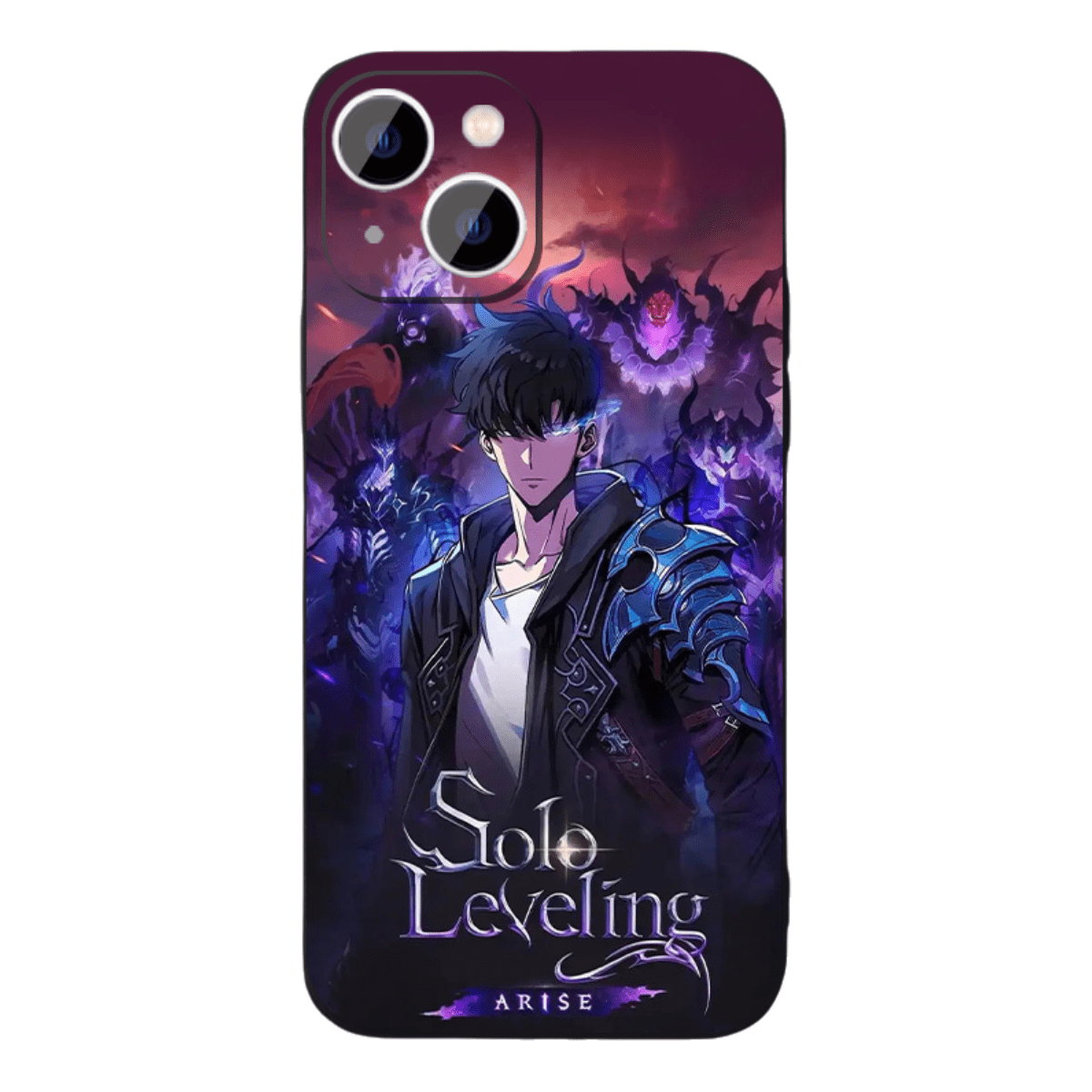 Solo Leveling iPhone 16 Case Sung Jin-Woo Anime Game Compatible with ...