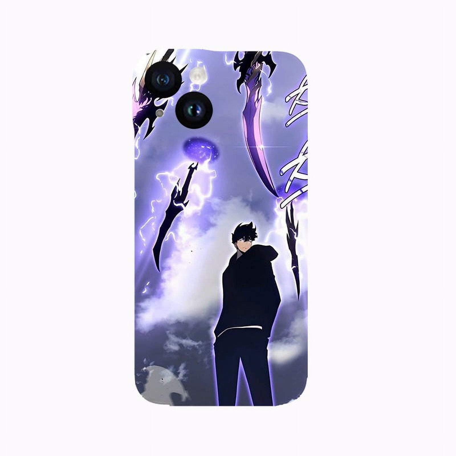 Solo Leveling iPhone Case Sung Jinwoo Igris Compatible with iPhone 16 ...