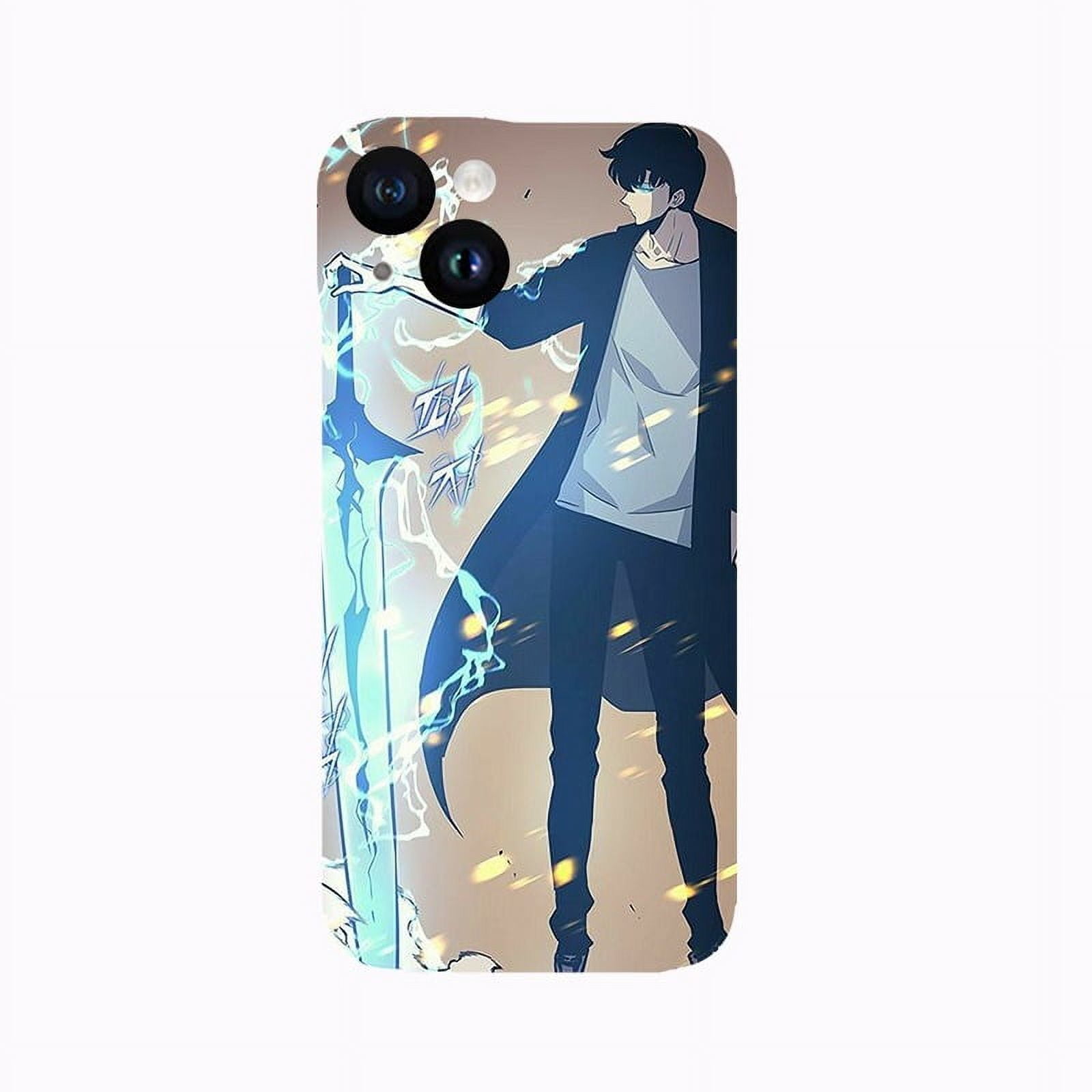 Solo Leveling iPhone Case Sung Jinwoo Igris Compatible with iPhone 16 ...