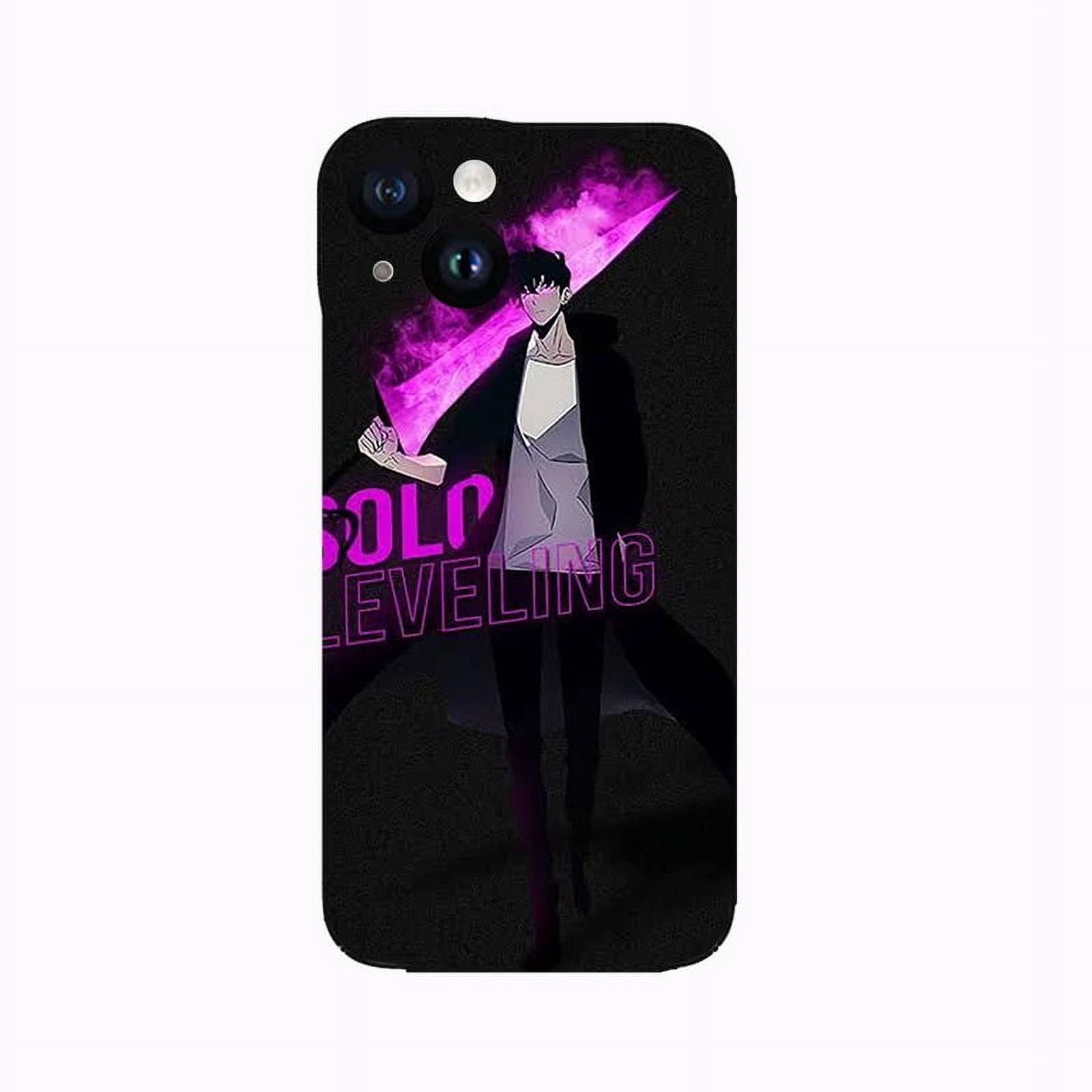 Solo Leveling iPhone Case Sung Jinwoo Igris Compatible with iPhone 16 ...