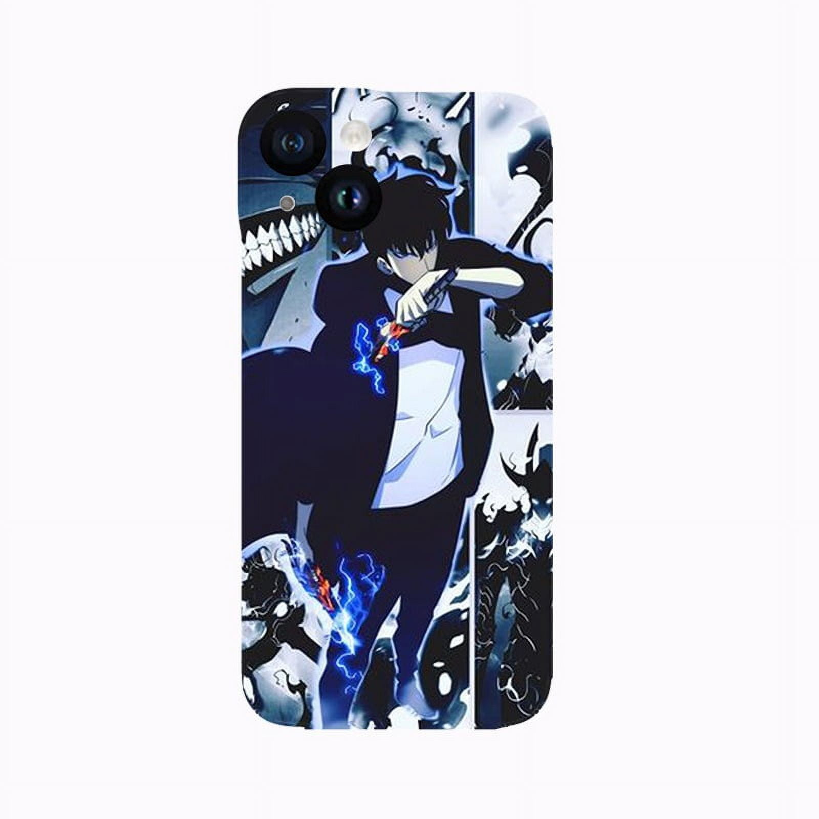 Solo Leveling iPhone Case Sung Jinwoo Igris Compatible with iPhone 16 ...