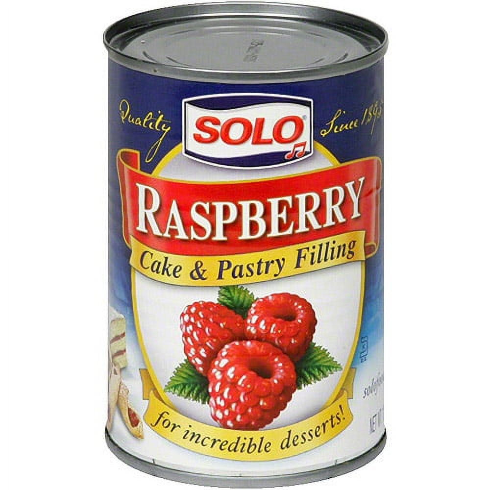 Solo Raspberry Pie Fruit Pastry Filling, 12 oz (Pack of 6) - Walmart.com