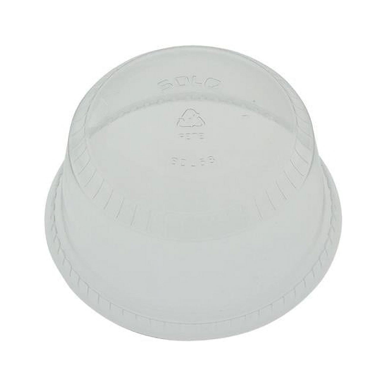 Solo SDL58-0090 Pete Round Dome Lid For Plastic Sundae Cup And ...