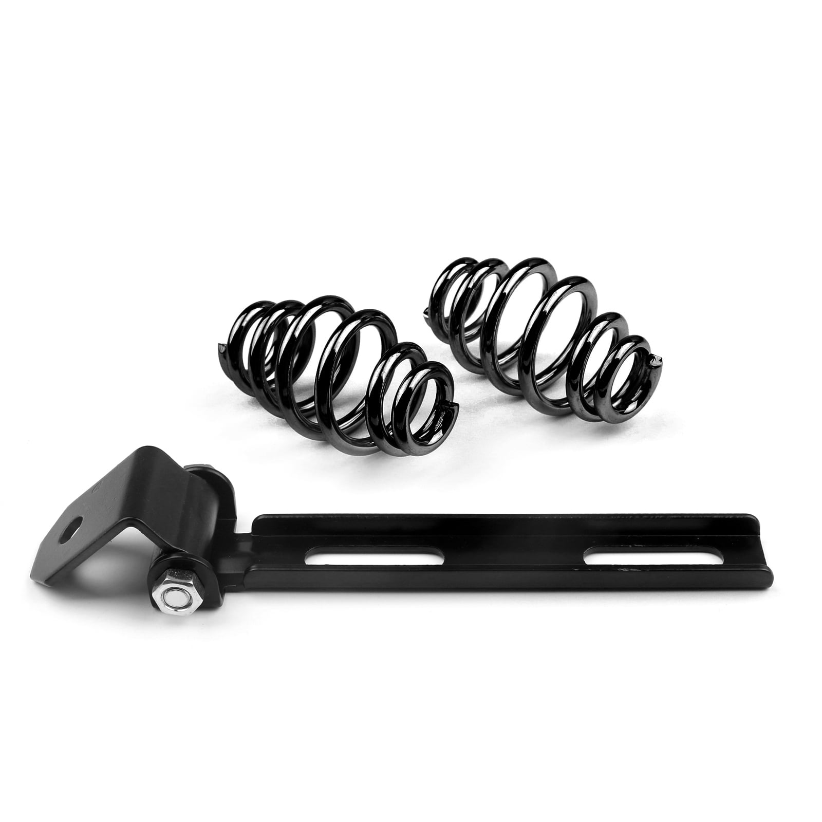 Solo Seat Mount Spring Custom Round Springs Mounting Black For Chopper ...