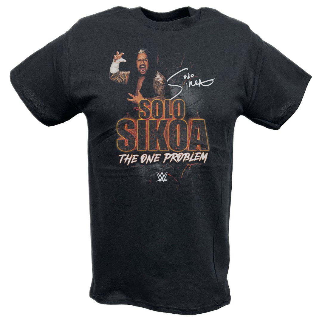 Solo Sikoa Signature Black T-shirt - Walmart.com