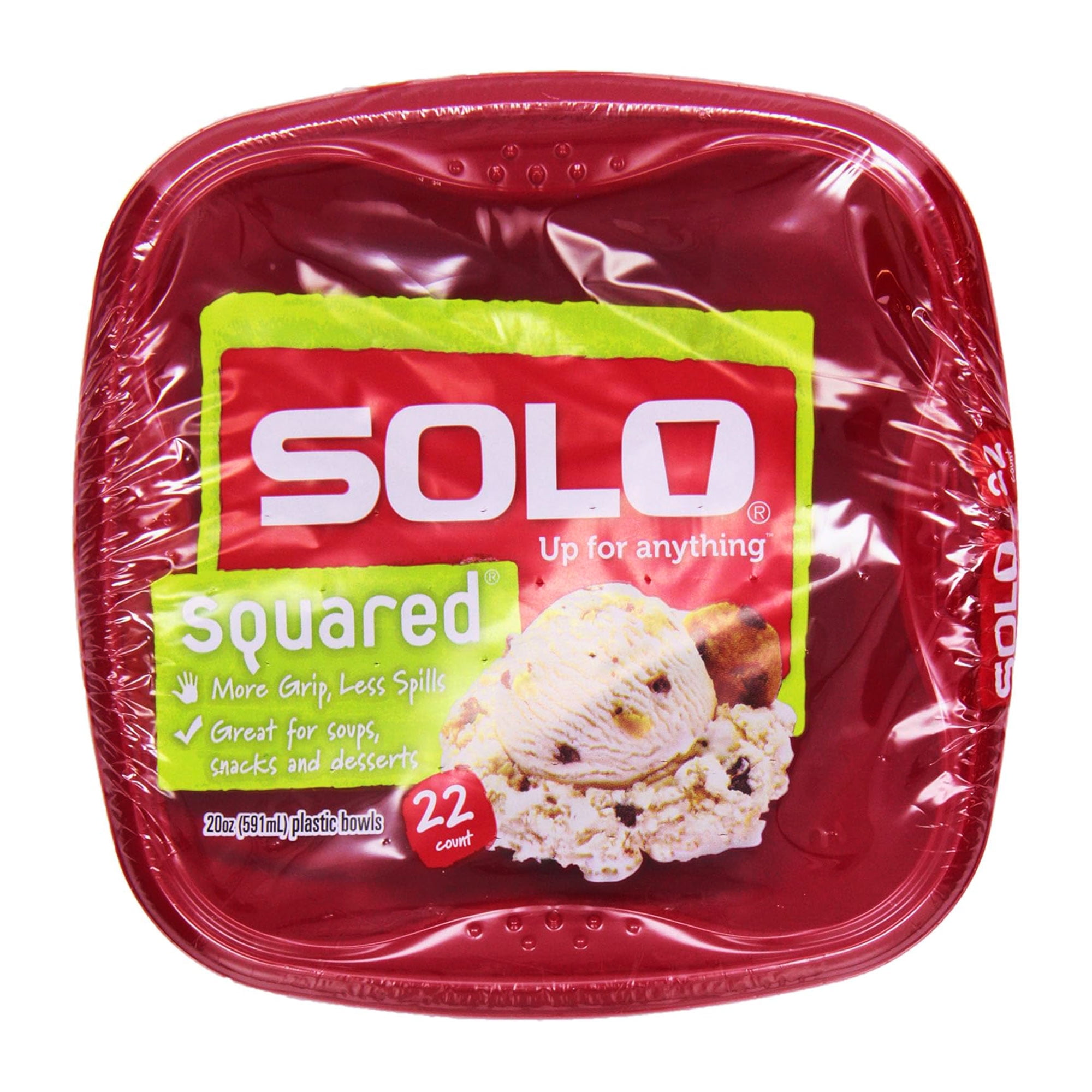 Solo Squared 18 oz Plastic Bowl - Walmart.com